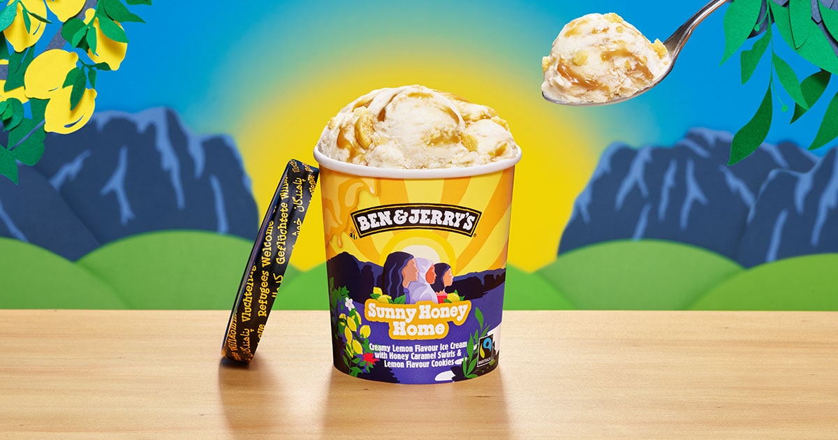 Sunny Honey Home Ice Cream | Ben & Jerry’s
