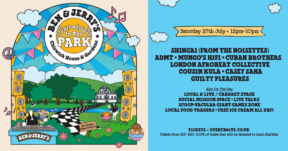 Sundaes in the Park 2025 | Ben & Jerry’s